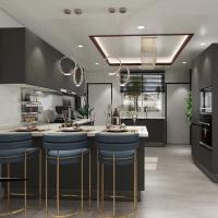 China Appliance Modern Kitchen Cabinet With Particle Board & Plywood  Materials for sale