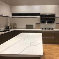China Customized Modern Design Smart Kitchen Automatic Door Kitchen Cabinets for sale