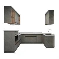 China Kitchen Furniture Design Wood Veneer Kitchen Cabinet For Wholesales for sale