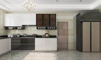 China Kitchen Furniture Design Wood Veneer Kitchen Cabinet For Wholesales for sale