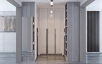 China Living Room Walk In Closet Made Of Particle Board Carcass And Hettich Hardware for sale