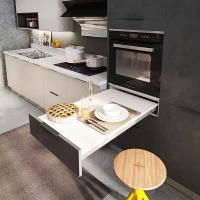 China Wood Modern Stainless Steel outdoor Kitchen Furniture  Cabinet Stander for sale