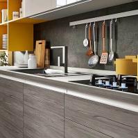 China Wood Wall Hanging Cabinets Kitchen  Finished Prefabricated Modular Solid Wood for sale