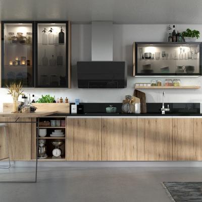China Kitchen Furniture Design Cabinet  Custom Wall Cabinet Storage Wood Cupboard for sale