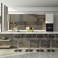 China Wholesale Complete Melamine Kitchen Units Set Modern Cabinet for sale