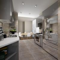 China Modern Island Design Custom Kitchen Cabinets ready to assemble Sets Cuisine for sale