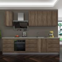 China Allure Millwork Manufacturers Island Pantry Solid Wood Smart Kitchen Cabinet for sale