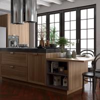 China Furniture Muebles Solid Wood Baratos Kitchen Cabinet Pvc With Accessories Set for sale