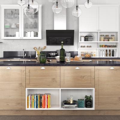 China Customized Latest Modular Modern Kitchen Cabinet for sale