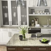 China Manufacture New Popular U Shaped Designs White Modular Modern Kitchen Cabinet for sale
