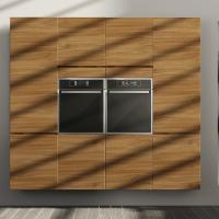 China Wholesale New Design Flat Pack PVC Modern Kitchen Cabinet Easy Clean, Durable for sale