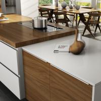China Wholesale New Design Flat Pack PVC Modern Kitchen Cabinet Easy Clean, Durable for sale