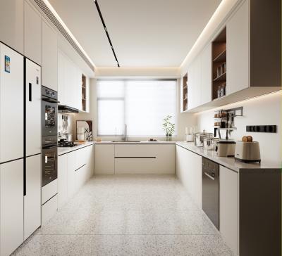 China Dream Kitchens Cabinets USA Modern Wooden Modular Kitchen Cabinet Furniture for sale