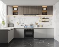 China Modern Kitchen Cabinets Sets Modular Wall Mounted Kitchen Cupboards Furniture for sale
