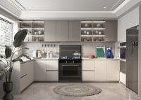 China Luxury Modern Modular Prefab Built In Portable Outdoor Kitchen Cabinet Set for sale
