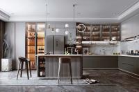 China Modern Kitchen Cabinet Smart Modular Kitchen Cabinet For Home Furniture for sale