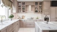 China Modular Modern Kitchen Cabinet Builders White Oak Custimized for sale