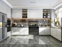 China Modern American Style Solid Wood Kitchen Cabinets Luxury Kitchen Cabinets for sale