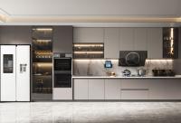 China Ready To Assemble Luxury Kitchen Cabinet Modern Cabinet Furniture Set for sale