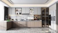 China Customize Your Home With Classic Luxury Kitchen Cabinets And Quartz Countertops for sale