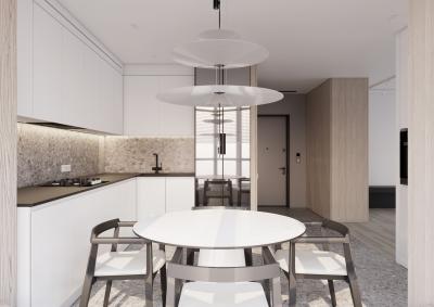 China Custom Modular Modern Design Home Kitchen Furniture Cabinets for sale