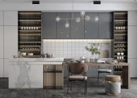 China Custom Furniture Solid Wood Design Cabinet Furniture Kitchen Cupboard Cabinets for sale