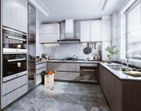 China High End Design Lacquered Finish Modern Modular Kitchen Cabinets for sale