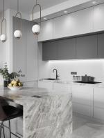 China Modern Wooden Kitchen Furniture Cabinet Project Wholesale Retail for sale