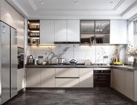 China Modern Kitchen Cabinet According To Your Requirement / specification HardWare Blum Or Others Is Appliance Apartment for sale
