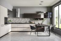 China Modern Kitchen Cabinet According To Your Requirement / specification HardWare Blum Or Others Is Appliance Apartment for sale