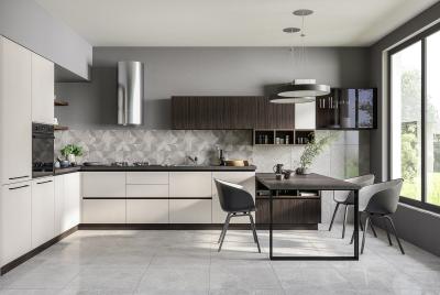 China Modern Kitchen Cabinet According To Your Requirement / specification HardWare Blum Or Others Is Appliance Apartment for sale