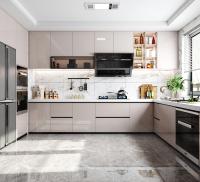 China Modern Kitchen Cabinet According To Your Requirement / specification HardWare Blum Or Others Is Appliance Apartment for sale