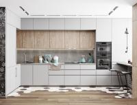 China Kitchen Furniture Full Lacquer Kitchen Cabinets  for Apartments for sale
