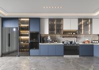 China Shaker Door Type Foshan Factory Kitchen Manufacturer Matt White Kitchen Cabinet for sale