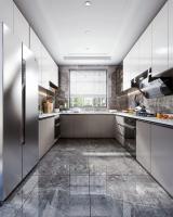 China Customizable Plywood Doors Cabinet Moduar Kitchen Furniture Design Wood Lacquer for sale