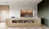China China Manufacturers Wholesale Factory Kitchen Cabinet Furniture Flat Door Type for sale