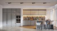 China Wooden Customize Kitchen Furniture Modular Kitchen Cabinet Scratch-Resistant for sale