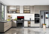 China Wooden Customize Kitchen Furniture Modular Kitchen Cabinet Scratch-Resistant for sale