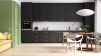 China Lacquer Acrylic Melamine Customized Cabinext  Furniture Modern Kitchen Cabinet for sale