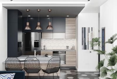 China Wholesale China Furniture Set Made Ready To Assemble DIY Wooden Kitchen Cabinet for sale