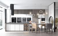 China Factory Townhouse Paticle Board Solid Wood Furniture Modern Kitchen Cabinets for sale