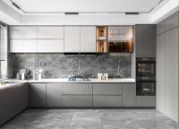 China Free CAD Design MDF Wood Furniture Wooden Lacquer Kitchen Cabinets for sale