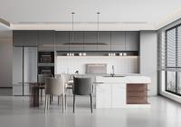 China Modern Cupboards For Kitchen Furniture Kitchen Cabinet For Townhouse Hotel for sale
