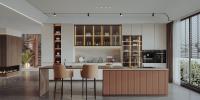 China Modern Cupboards For Kitchen Furniture Kitchen Cabinet For Townhouse Hotel for sale