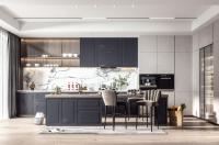 China Modern Cupboards For Kitchen Furniture Kitchen Cabinet For Townhouse Hotel for sale