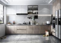 China Luxury Design Home Furniture Kitchen Cabinet Lacquer Finish Wooden Cabinet for sale