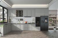 China Economical PVC Kitchen Cabinet Nigeria Modern Design Kitchen Cabinet for sale