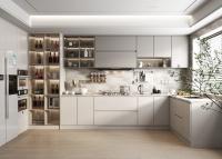 China Modern Kitchen Factory Modular Lacquer Modern Custom Plywood Kitchen Cabinet for sale