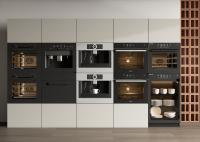 China Matt White Lacquer Finished Modern Design Kitchen Pantry Cabinets for sale