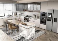 China Modern Melamine Kitchen Cabinets For Kitchen Furniture for sale